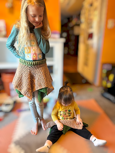 Ravelry: Two Layers Handkerchief Skirt pattern by Sulaimon Toyyibah