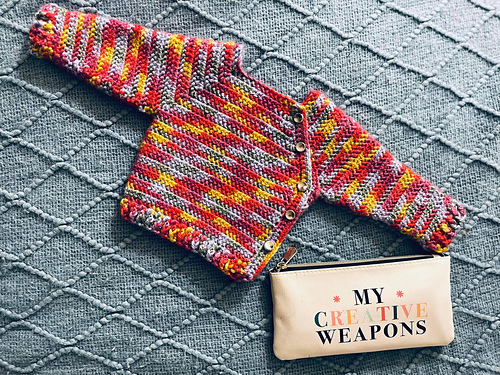 Ravelry: Asymmetric Cardigan pattern by Sulaimon Toyyibah