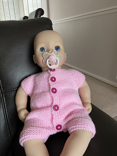 Ravelry: Little Babbity Baby Romper pattern by marianna mel