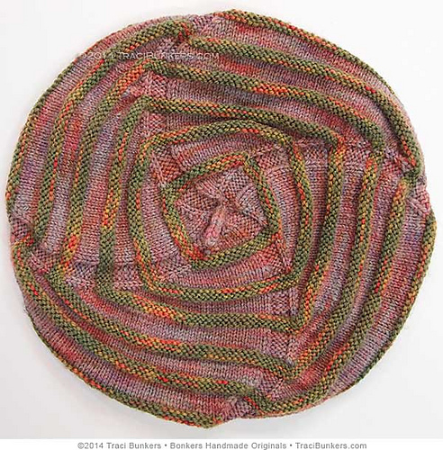 Ravelry: Reversible Rotating Ridge Hat pattern by Traci Bunkers