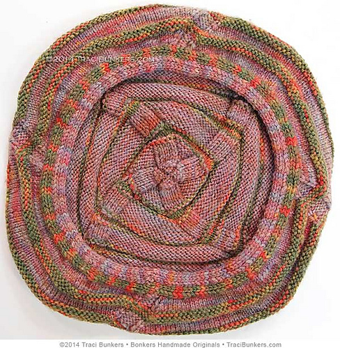 Ravelry: Reversible Rotating Ridge Hat pattern by Traci Bunkers