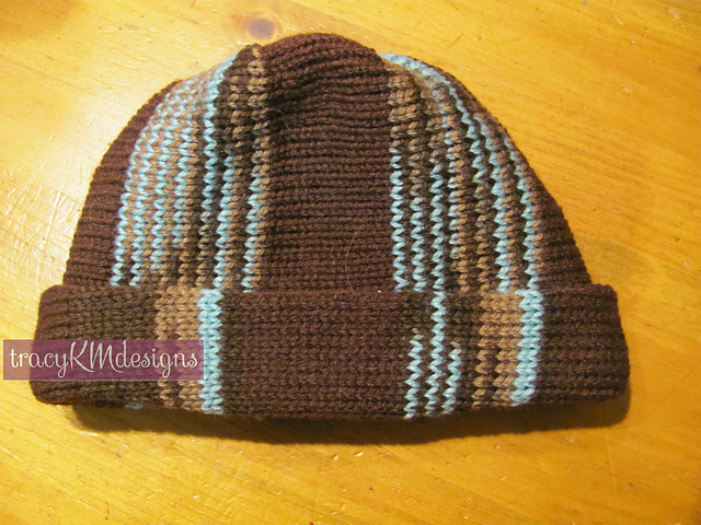 Ravelry: Sideways Short Row Hat pattern by Tracy Mainwaring