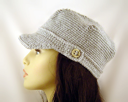 Ravelry: Pinwheel Newsboy Cap H1009 pattern by Barbara Travis