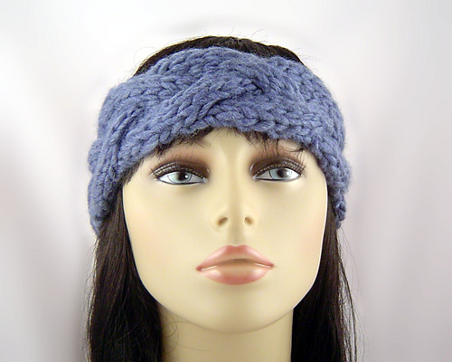 Ravelry: Braid Cable Ear Warmer E1003 pattern by Barbara Travis