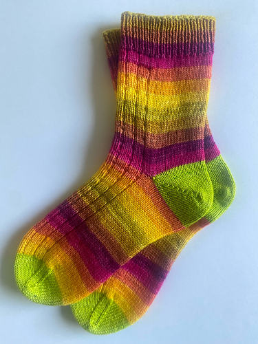Ravelry: The Everyday Broken Rib Socks pattern by Cynthia Wilson