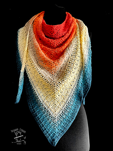 Ravelry: Simona Shawl pattern by Jacek TresowaneSzydelko