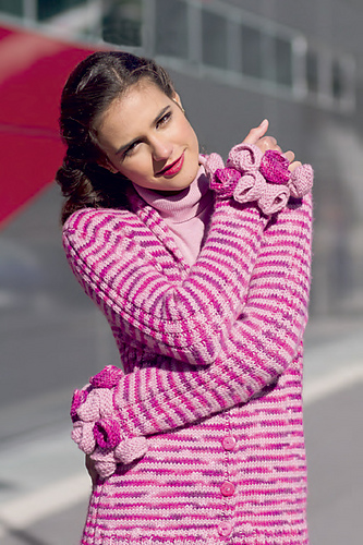 Ravelry: Romantico a righe pattern by Giuliano & Giusy Marelli