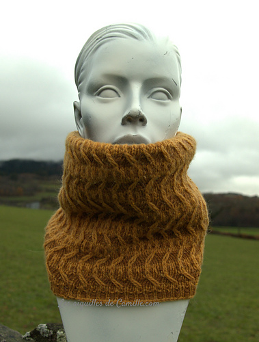 Ravelry: Cowl Ladder pattern by Camille Coizy Delahaie