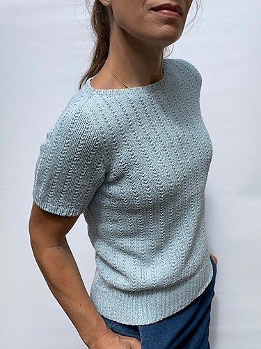 Ravelry: ButterflyKnitTee pattern by Trine knitwear
