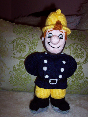 Ravelry: Fireman Sam pattern by Alan Dart