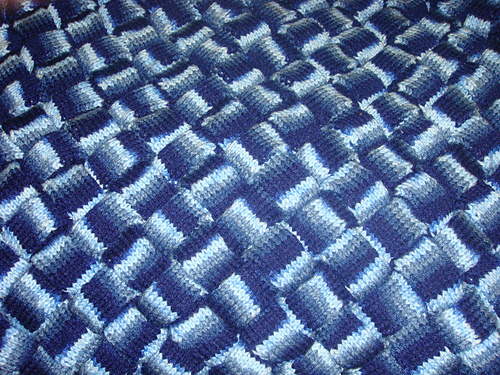 Ravelry: Entrelac Blanket pattern by Rae Blackledge