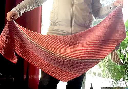 Ravelry: Double Gradient Boomerang Shawl pattern by Yay For Yarn Patterns