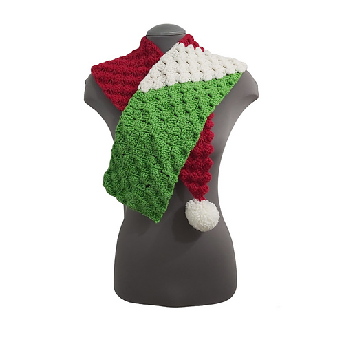 Ravelry: Christmas Themed Scarf C2C pattern by Sheila Browning