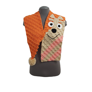 Ravelry: Bluey Bingo Heeler Scarf Both pattern by Sheila Browning