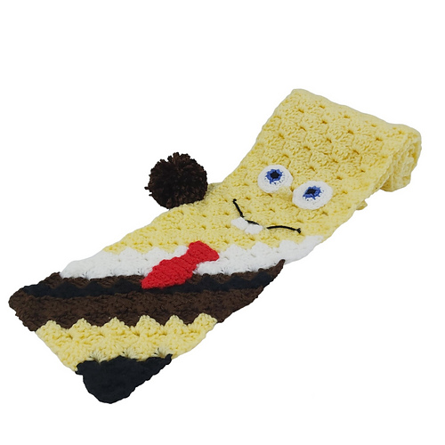 Ravelry: Spongebob Scarf pattern by Sheila Browning