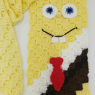 Ravelry: Spongebob Scarf pattern by Sheila Browning