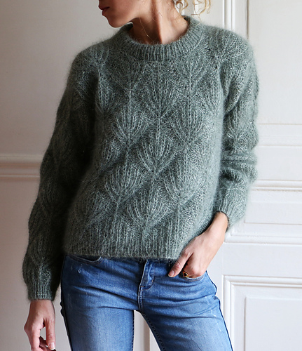 Ravelry: seashell sweater pattern by Trust the mojo