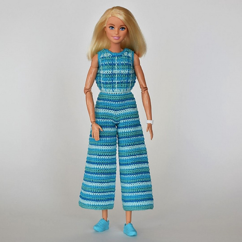 Ravelry: Overalls for Barbie pattern by Olga Zakharchenko