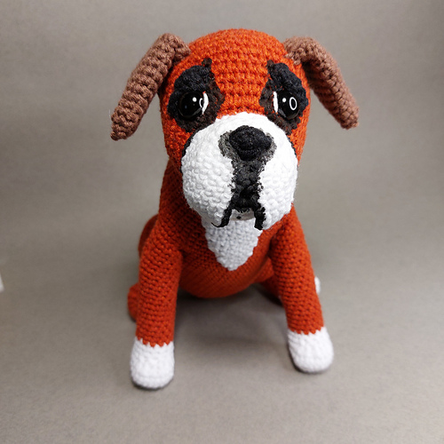 Ravelry: Boxer Dog pattern by Anna Sytnikova
