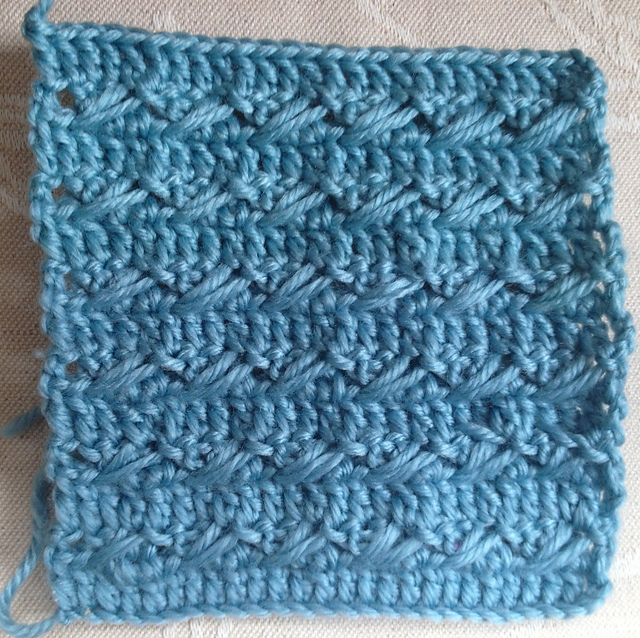 Ravelry: Mock Cable Square pattern by hachette