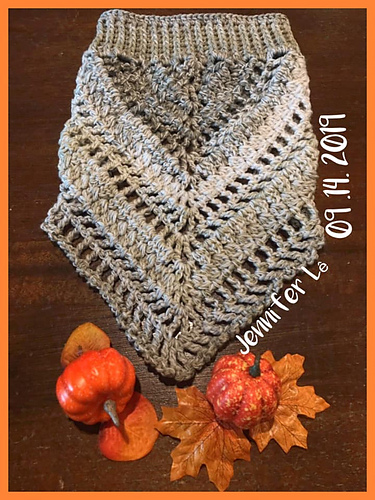 Ravelry: Brooklyn Shawl Cowl pattern by Jamie Zerr