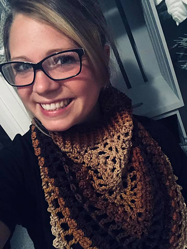 Ravelry: Brooklyn Shawl Cowl pattern by Jamie Zerr