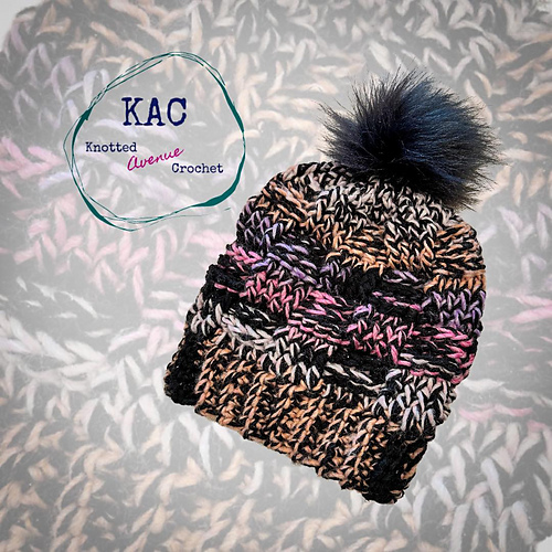 Ravelry: Dramatic Basket Beanie pattern by Jamie Zerr