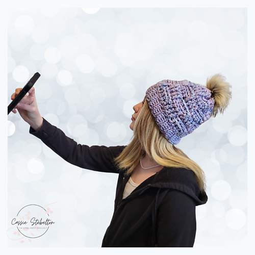 Ravelry: Dramatic Basket Beanie pattern by Jamie Zerr