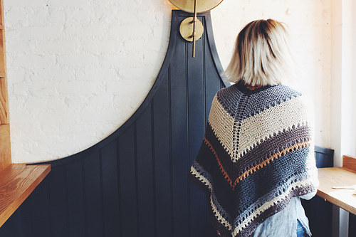 Ravelry: Coffee Shop Wrap pattern by Alexandra Tavel