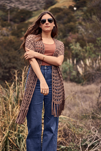 Ravelry: Ranger Fringe Scarf pattern by Alexandra Tavel