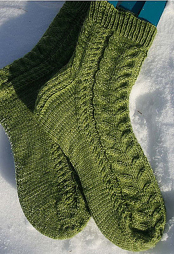 Ravelry: Azure Socks pattern by Deb Barnhill