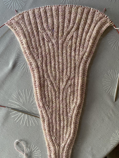 Ravelry: Tylerbonni's Coral Reef Wrap Test