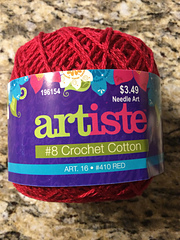 Ravelry: Artiste #8 Crochet Cotton