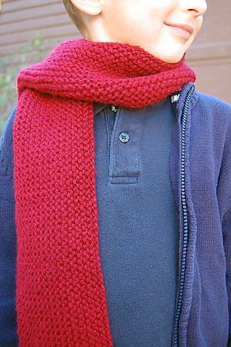 Ravelry: Lengthwise knitted scarf for beginners pattern by Dawn Lewis
