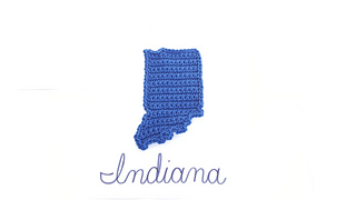 Ravelry: State of Indiana applique pattern by Erin B. Quijada-Perez