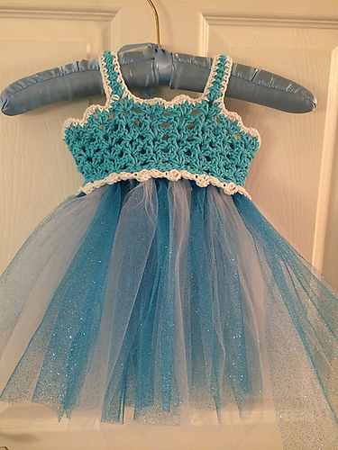 Ravelry: Flower Girl Tutu Dress pattern by Happy Heart Fiber Art