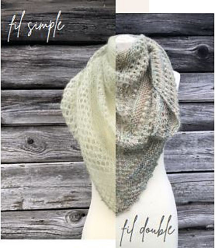 Ravelry: Châle Khâla pattern by Stéphanie Jefford