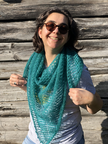 Ravelry: Châle Khâla. pattern by Stéphanie Jefford