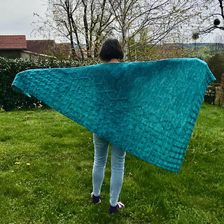 Ravelry: Châle Roxana pattern by Stéphanie Jefford