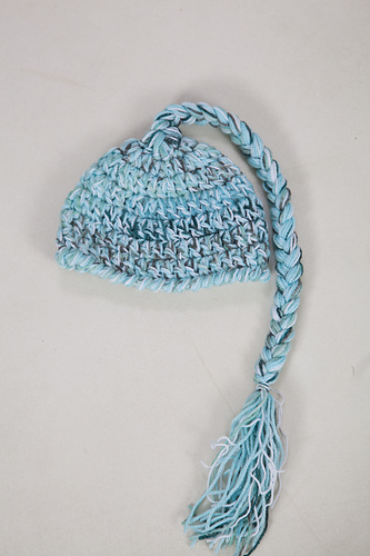 Ravelry: Hat with Plaited Braided Tail pattern by Thomasina Cummings ...
