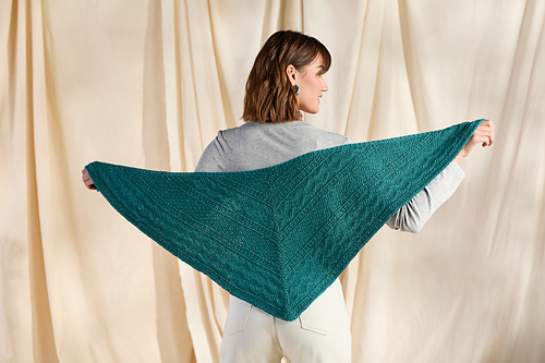 Ravelry: Gansey Shawl pattern by Rachel Brockman