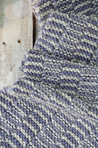 Ravelry: Broken Garter Scarf pattern by Amy Gunderson