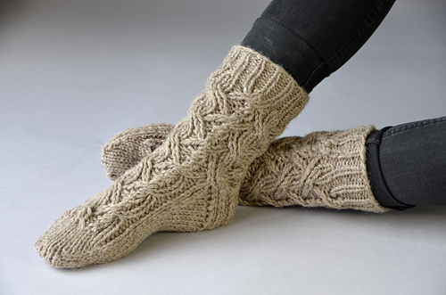 Ravelry: Cozy House Socks pattern by Amy Gunderson