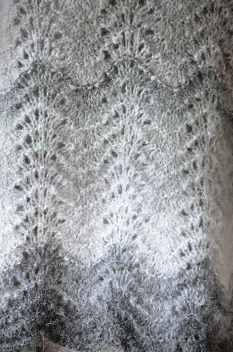 Ravelry: Snowbank Wrap pattern by Universal Yarn
