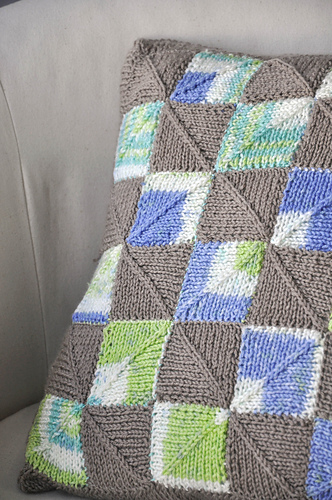 Ravelry: Double Square Pillow pattern by Universal Yarn