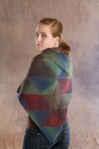 Ravelry: Stained Glass Shawl pattern by Universal Yarn