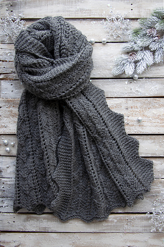 Ravelry: Flocked Stole pattern by Amy Gunderson