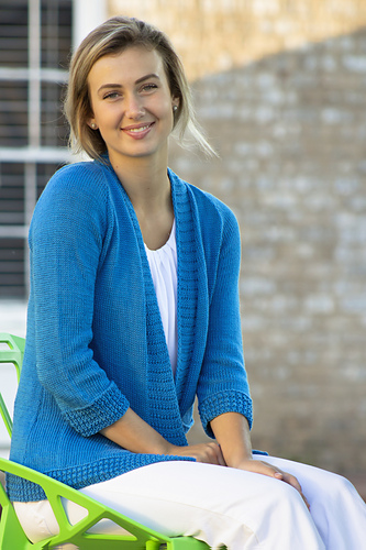 Ravelry: Azura Cardigan pattern by Amy Gunderson