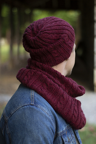 Ravelry: Compass Hat & Cowl pattern by Rachel Brockman