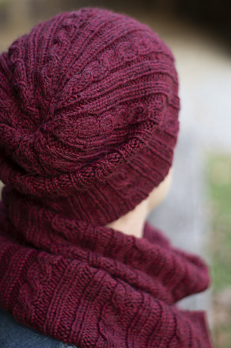 Ravelry: Compass Hat & Cowl pattern by Rachel Brockman